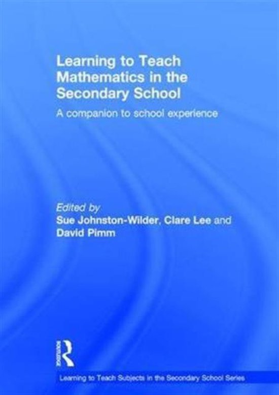 Learning to Teach Mathematics in the Secondary School | 9781138943889 ...