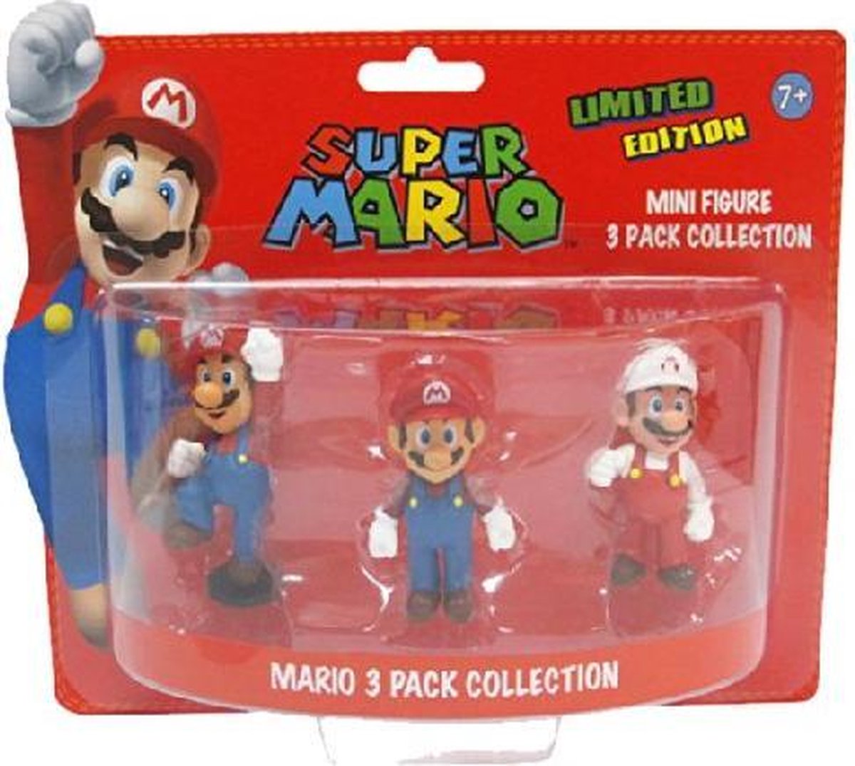 Super Mario Gift Pack Mario 6cm (3 Figures) | bol