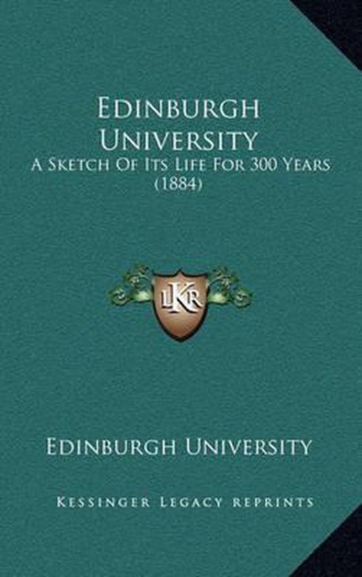 Edinburgh University, Edinburgh University | 9781169128415 | Boeken ...