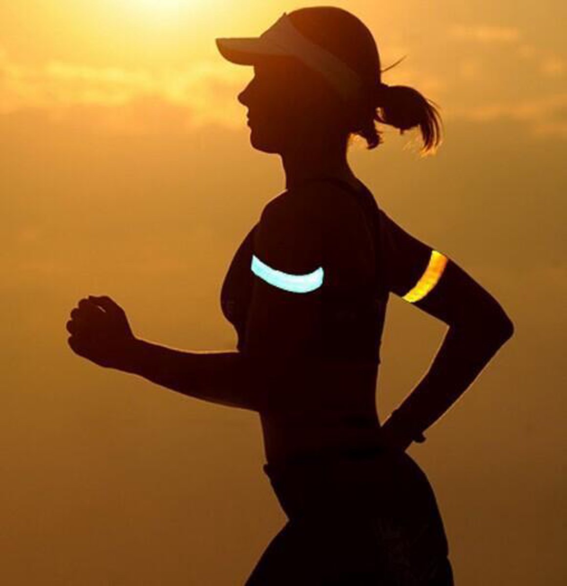 2 stuks Reflecterende Hardloop Verlichting - Hardloop / Fiets Sport ...