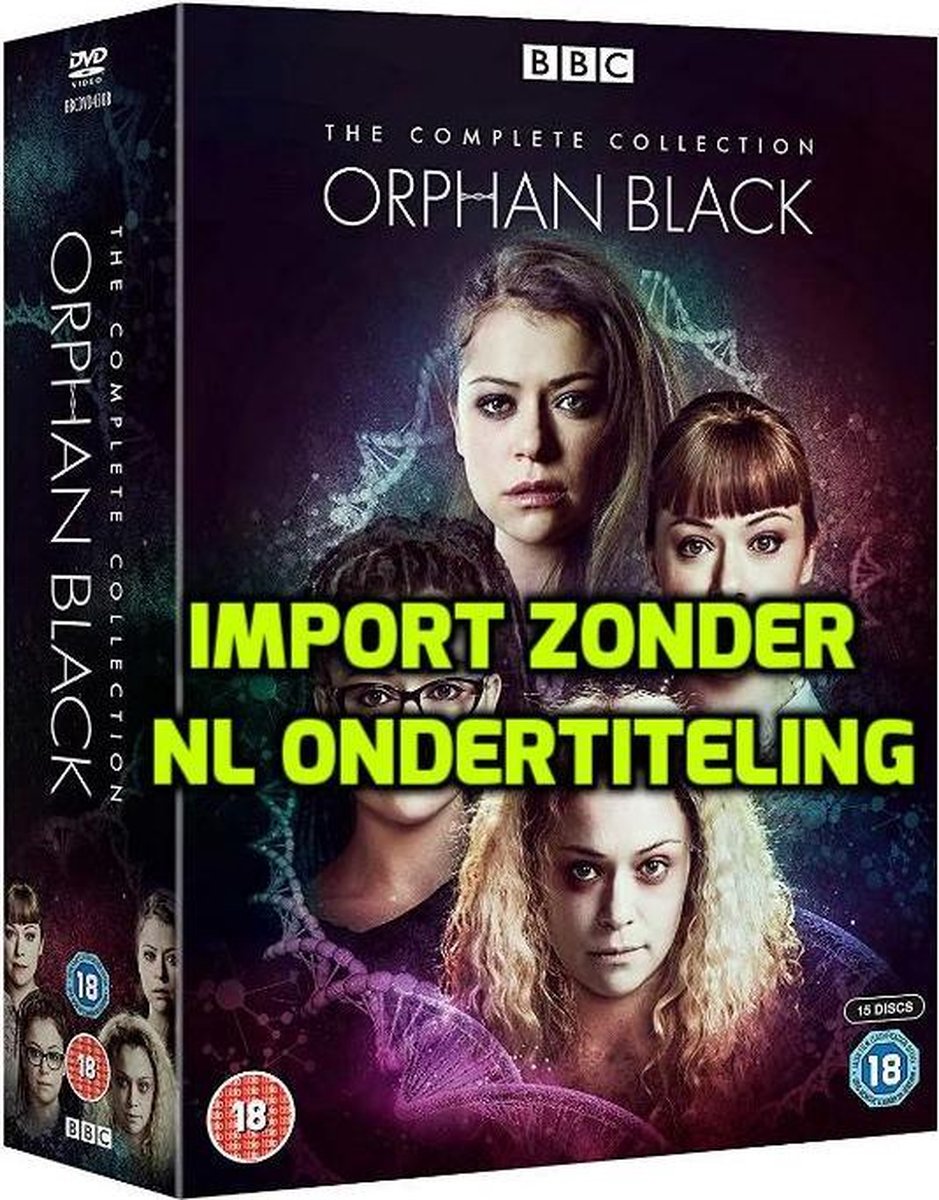 Orphan Black - The Complete Collection [DVD] [2018] (Dvd) | Dvd's | bol