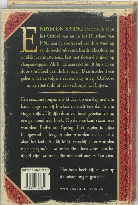 Endymion Spring, M. Skelton | 9789061697831 | Boeken | bol