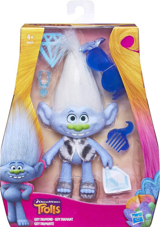 Action figure Trolls 22 cm Guy Diamond | bol