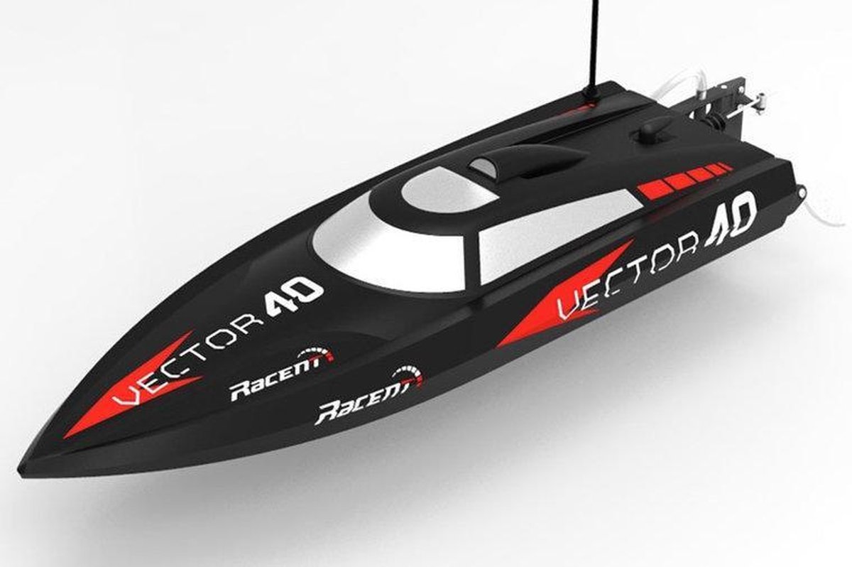 RC speedboot Volantex Vector 40 brushless 2.4GHZ zwart RTR | bol.com