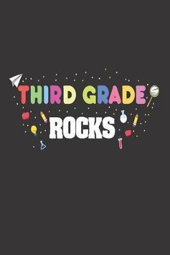 Third Grade Rocks | 9781725760967 | Creative Juices Publishing | Boeken ...