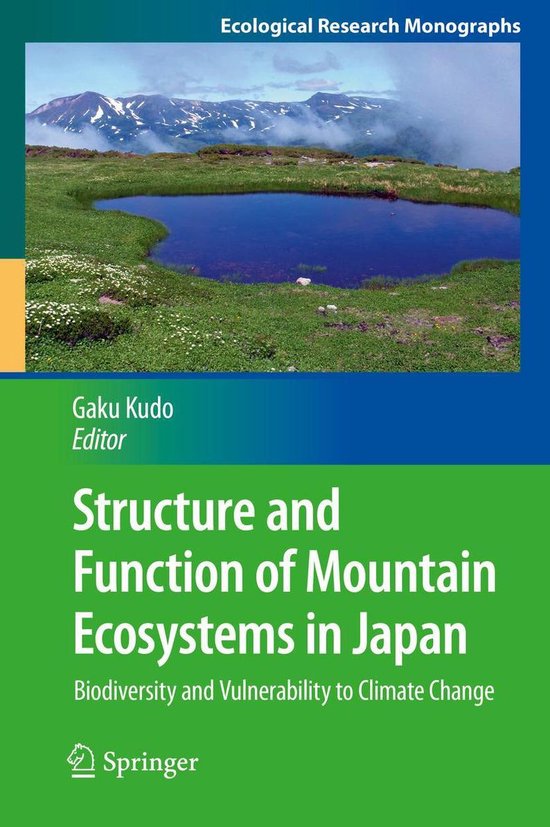 Ecological Research Monographs - Structure and Function of Mountain ...