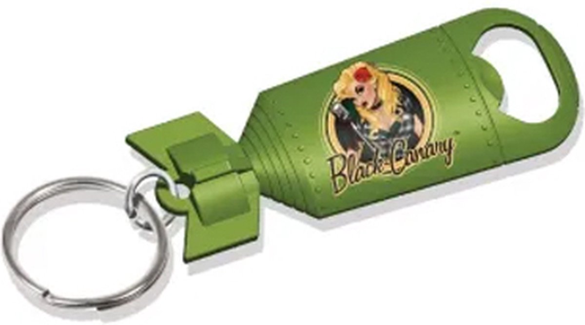 Cryptozoic DC Comics: Bombshells - Black Canary Keychain Bottle Opener ...