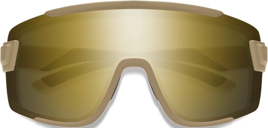 Smith - Wildcat bril MATTE SAFARI CHROMAPOP BLACK GOLD | bol.com