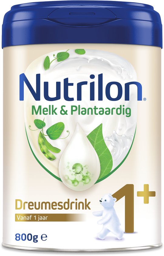 Nutrilon Melk & Plantaardig 1+ - Dreumesdrink Vanaf 12 Maanden - 800 ...