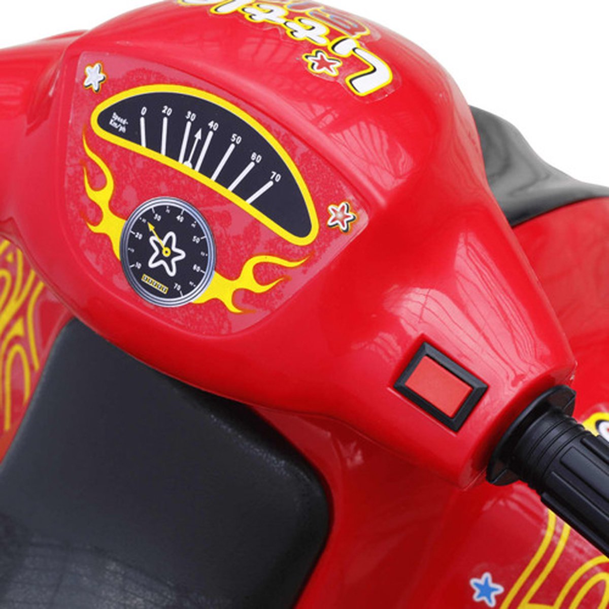 vidaXL Kinder Quad elektrisch 6 volt rood | bol.com