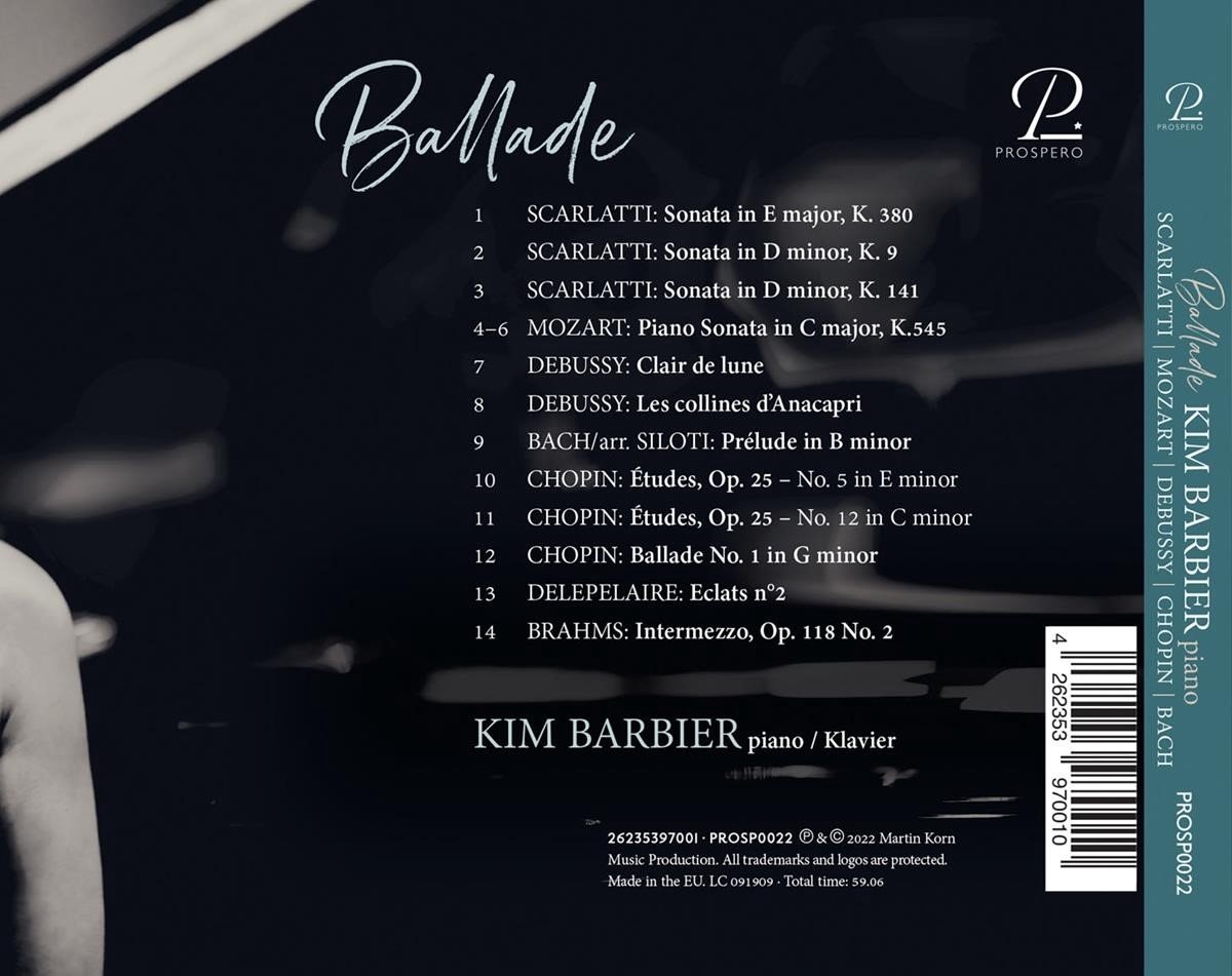 Kim Barbier: Ballade, Kim Barbier | CD (album) | Muziek | bol.com