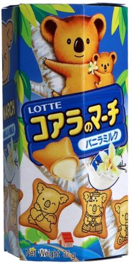 Lotte Koala's Vanille (37 gram) - 6 Stuks | bol