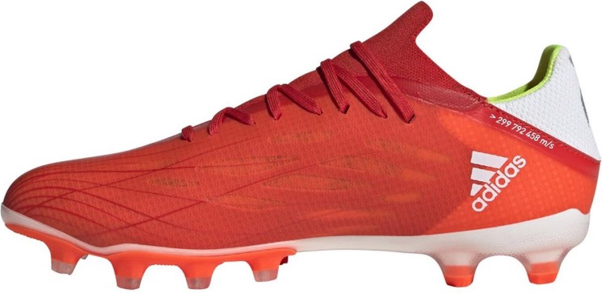 adidas X Speedflow.2 Mg De schoenen van de voetbal Rode 44 2/3 | bol.com