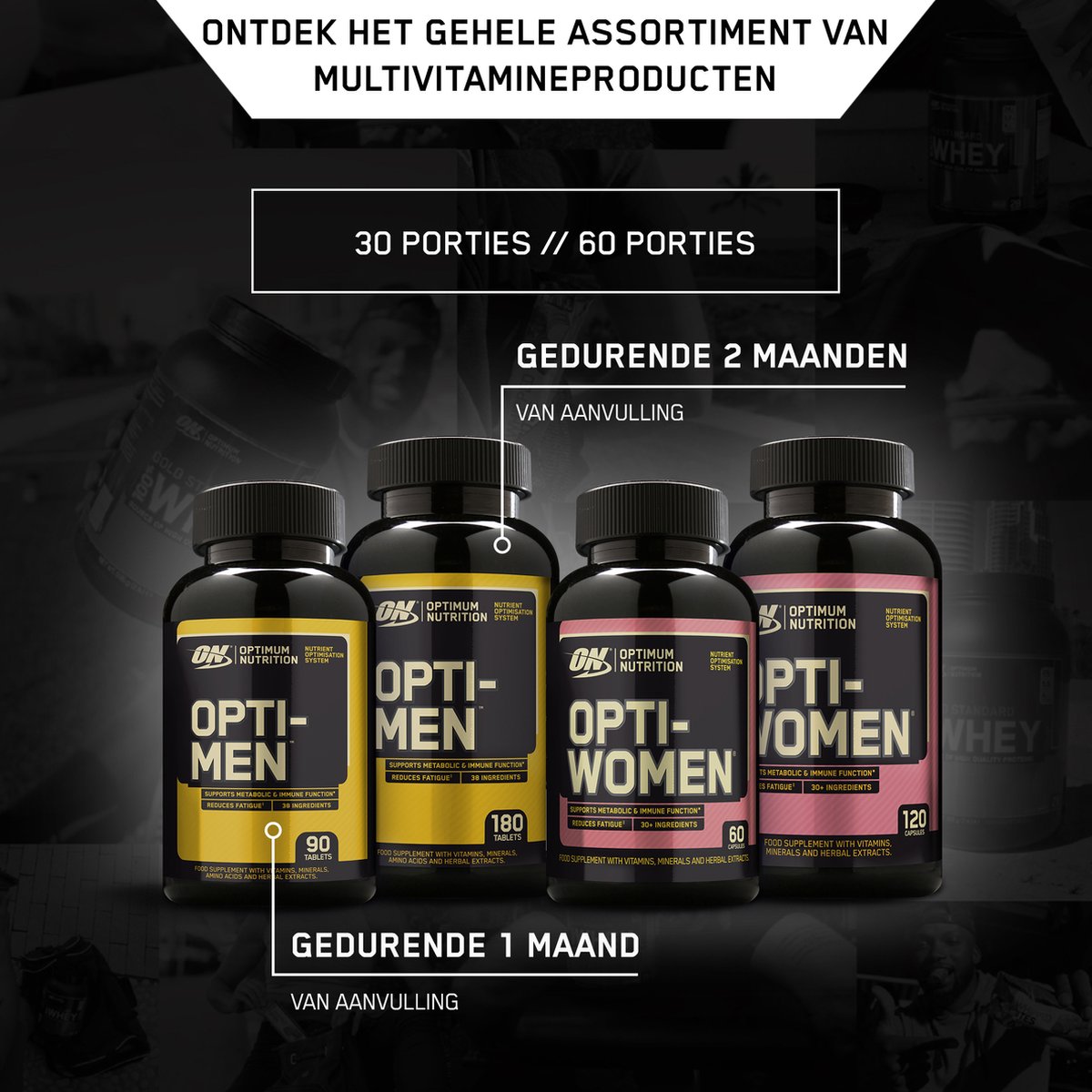 OPTI-WOMEN OPTI-MEN MULTIVITAMIN - nimfomane.com