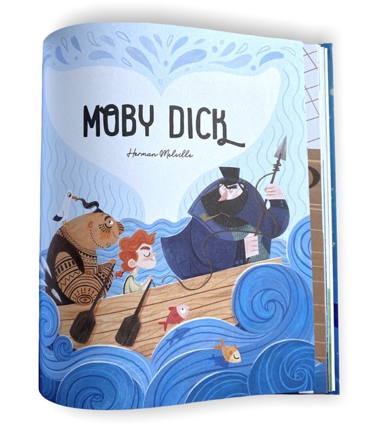 Boekje - Voorleesboek - 5 verhalen - Voorleesklassiekers - Moby Dick ...