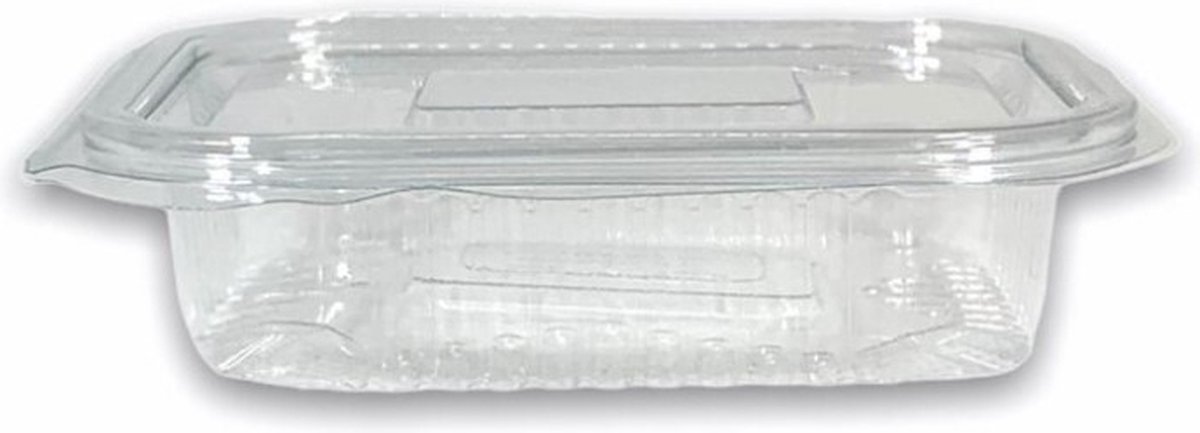 1000 Stuks 150ml Transparante Bakjes Met Platte Deksel - tapas bakjes ...