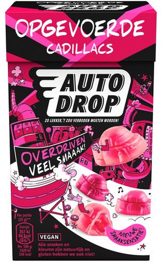 Autodrop | Opgevoerde Cadillacs | 270 gram | bol