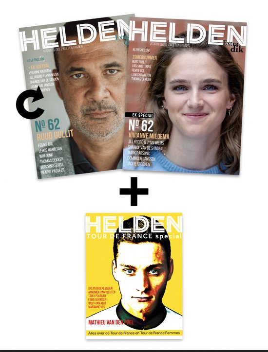 Helden Magazine - Zomerbundel editie 62 + Tour de France Special ...