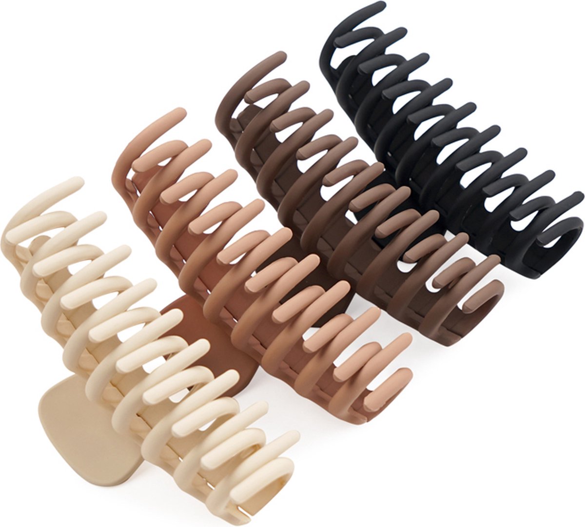 Haarclips Premium - 4 Stuks - Haarklem - Haarklemmen Dames ...