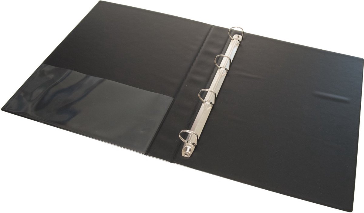 Verzamelmap Basis - 20 Insteekhoezen - Zwart - 360 Kaartjes - Map - 9 ...