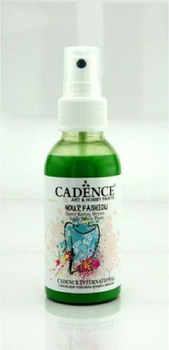 Textielverf - Grass Green - Cadence Your Fashion Spray - 100 ml | bol