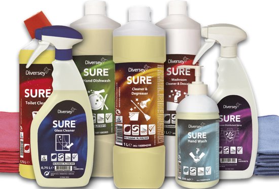 Diversey - Sure - Schoonmaakpakket - Ecologisch - Duurzaam | bol