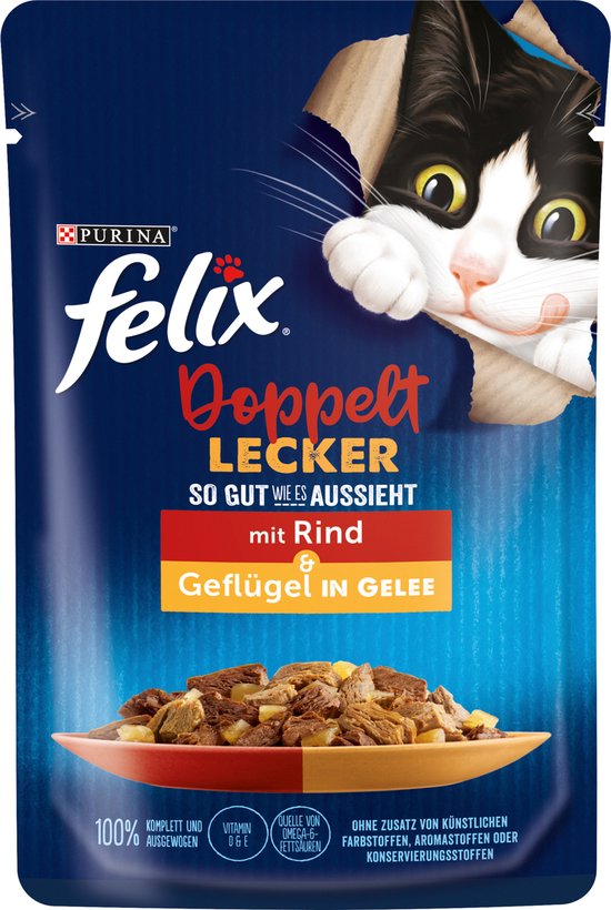 Felix katten Natvoer, Adult, Zo goed als het eruit ziet Dubbel lekker ...