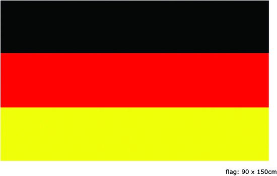 BOLAND BV - Duitse vlag 90 x 150 cm | bol.com