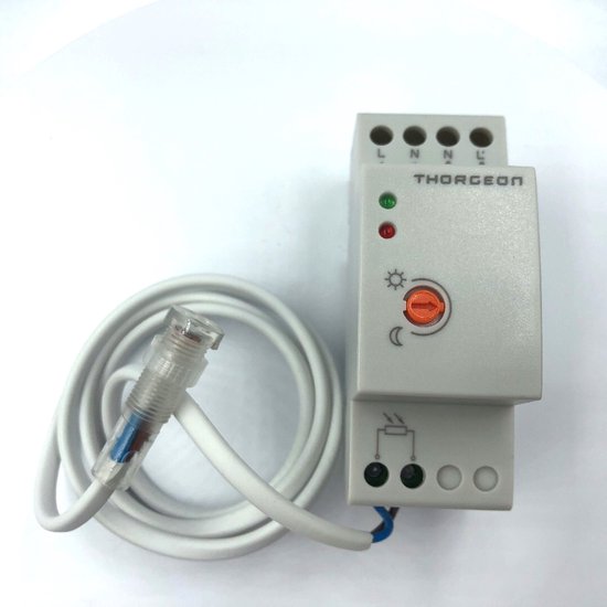 Thorgeon - Twilight Sensor - 300W - 220-240V - IP 65 | bol