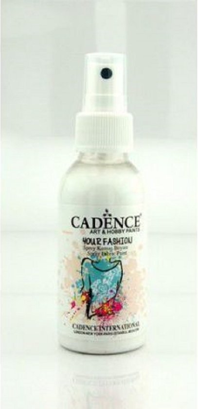 Textielverf - White - Cadence Your Fashion Spray - 100 ml | bol.com