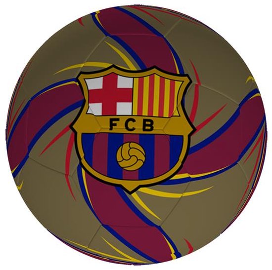 FC BARCELONA BAL STAR GOLD SIZE 2 | bol.com