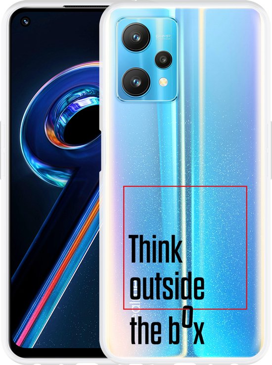 Realme 9 Pro Hoesje Think outside the Box - Designed by Cazy | bol.com