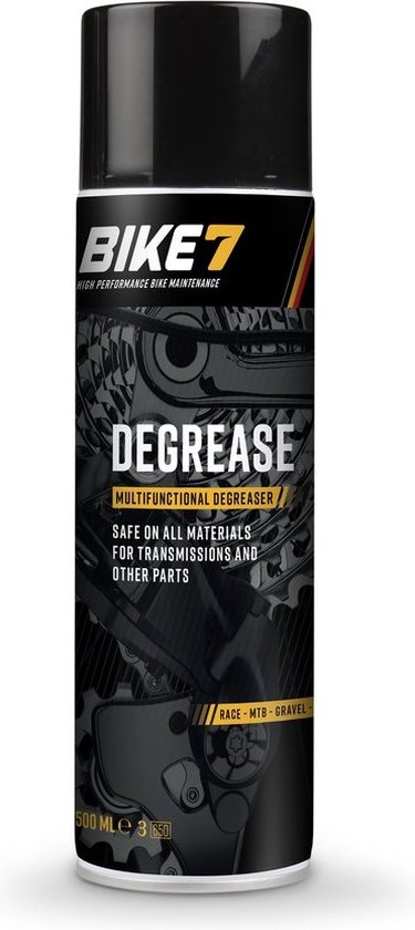 Bike7 "Voordeelpakket" Clean 1L + Degrease 500 ml + Protect 500ml + Lubricate Dry 500ml | bol