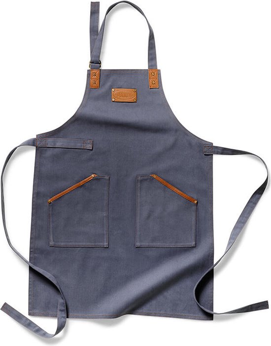 Boretti BBQ Schort - Meteen duidelijk wie er kookt - Het schort is in 1 ...