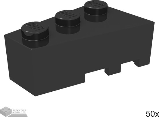 LEGO 6565 Zwart 50 stuks | bol.com