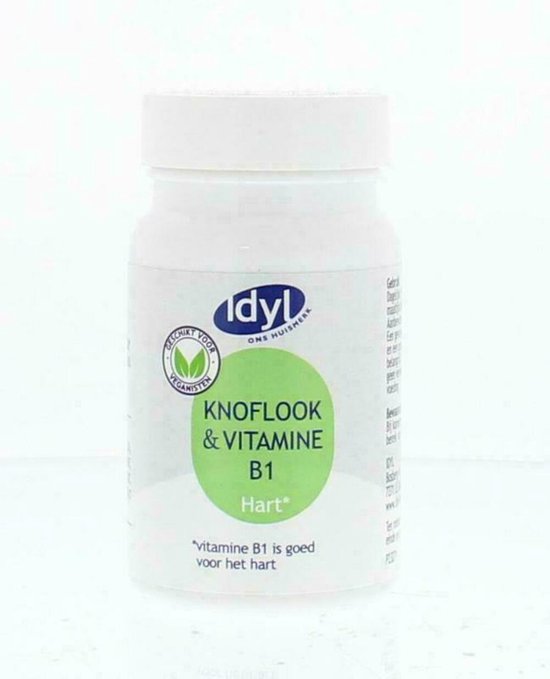 Idyl Knoflook & Vitamine B1 60 tabletten | bol