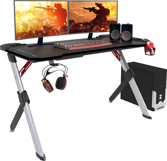 Polaza® Game Bureau - Voor Gamen - Tafel voor Games - Bureau’s - Met ...