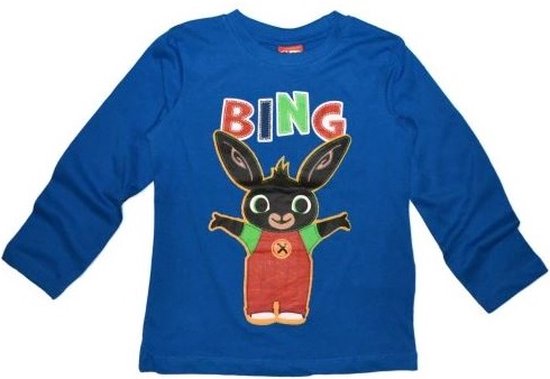 Bing Bunny - longsleeve Bing Bunny - jongens - maat 98 | bol.com