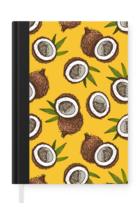 Carnet - Cahier - Noix de coco - Hawaii - Tropical - Feuilles - Design - Carnet -... | bol.com