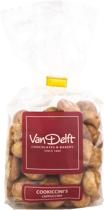 Van Delft Chocolates & Bakery Kruidnoten - Cookiccini Cappuccino ...