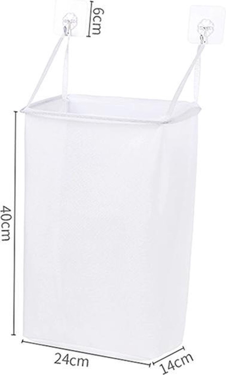 SY Goods - Opvouwbare Wasmand - Washand voor aan de muur - Draagbare ...