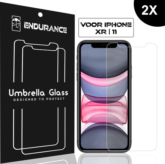 Umbrella Glass® - iPhone Xr - 11 - Endurance Notch - Screenprotector ...