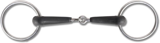 Rubber Snaffle Bit, Jointed | 13 | bol