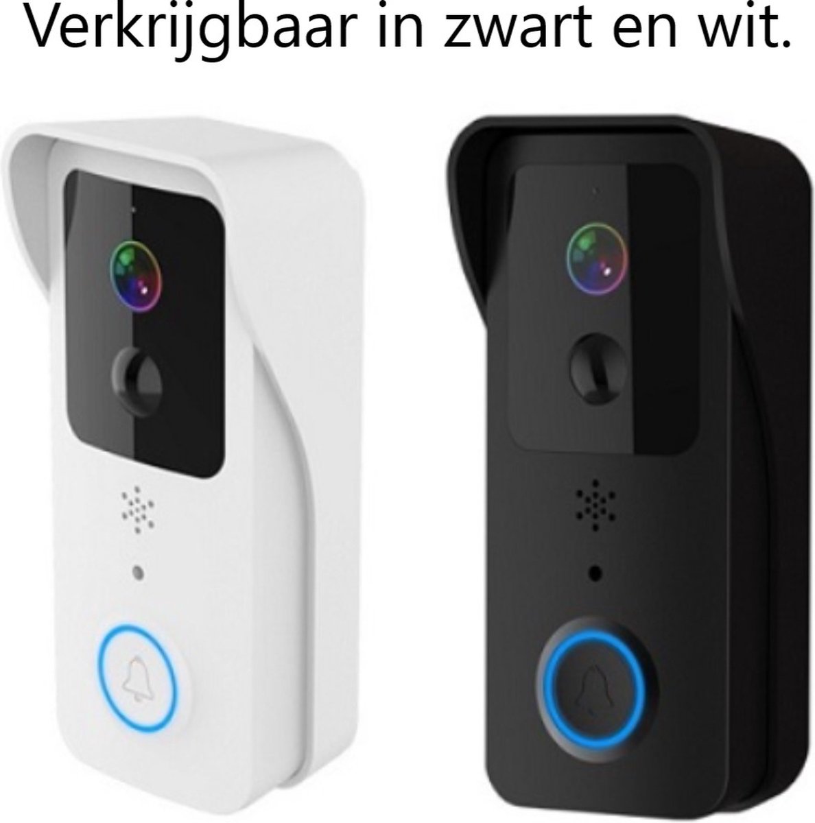 Living Needs Draadloze Deurbel – HD Video Deurbel – Deurbel met Camera ...