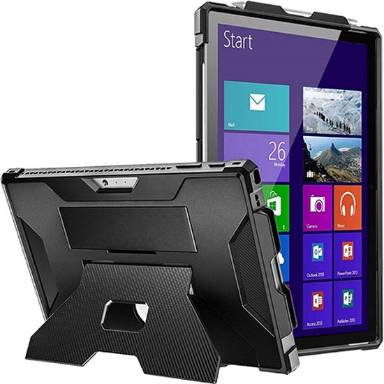 Bright Heavy Duty Rugged Shockproof Cover for Microsoft Surface Pro 4/5 ...