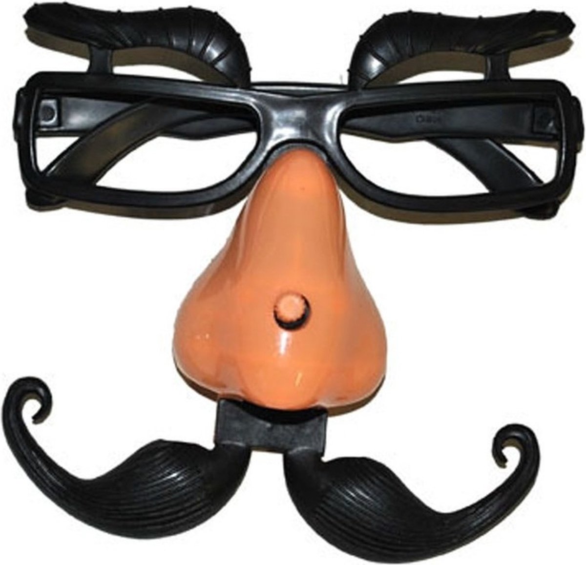 Fopneus/Fun bril met neus en wenkbrauwen - Verkleed gekke artikelen ...
