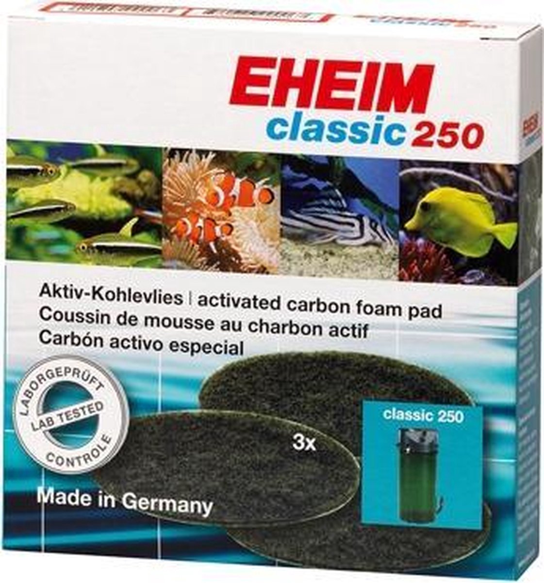 Eheim - Classic 2213 (250) - filtersset - 3 soorten | bol
