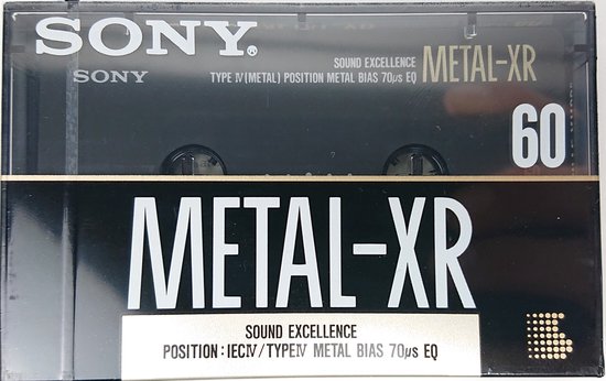Sony Metal XR 60 Type IV Cassettebandje | bol