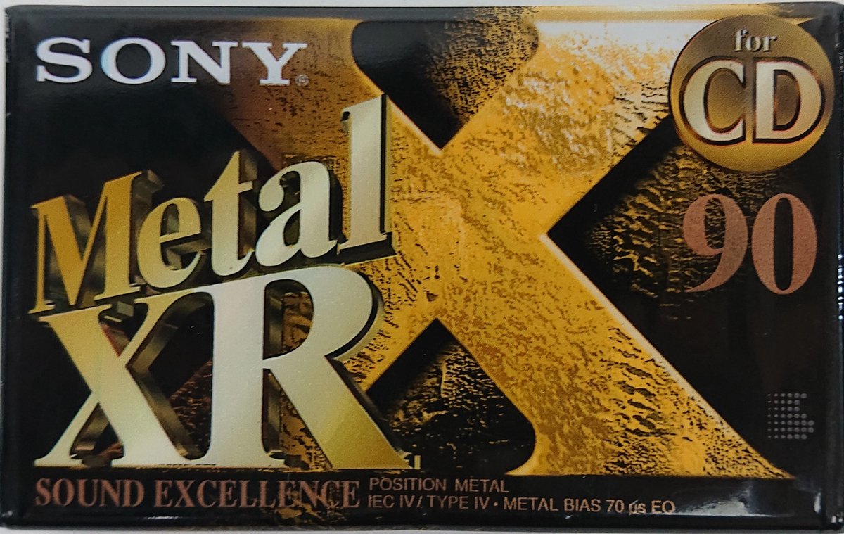 Sony Metal XR90 Type IV Cassettebandje | bol.com