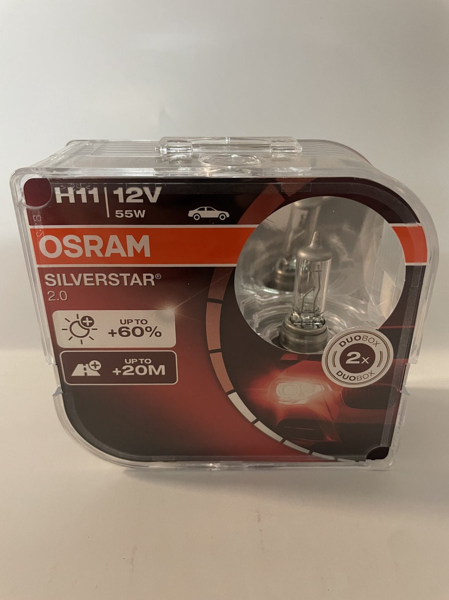 OSRAM H11 12V - SILVERSTAR - Set | bol